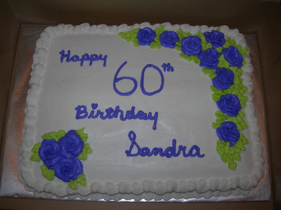60Th Birthday - CakeCentral.com