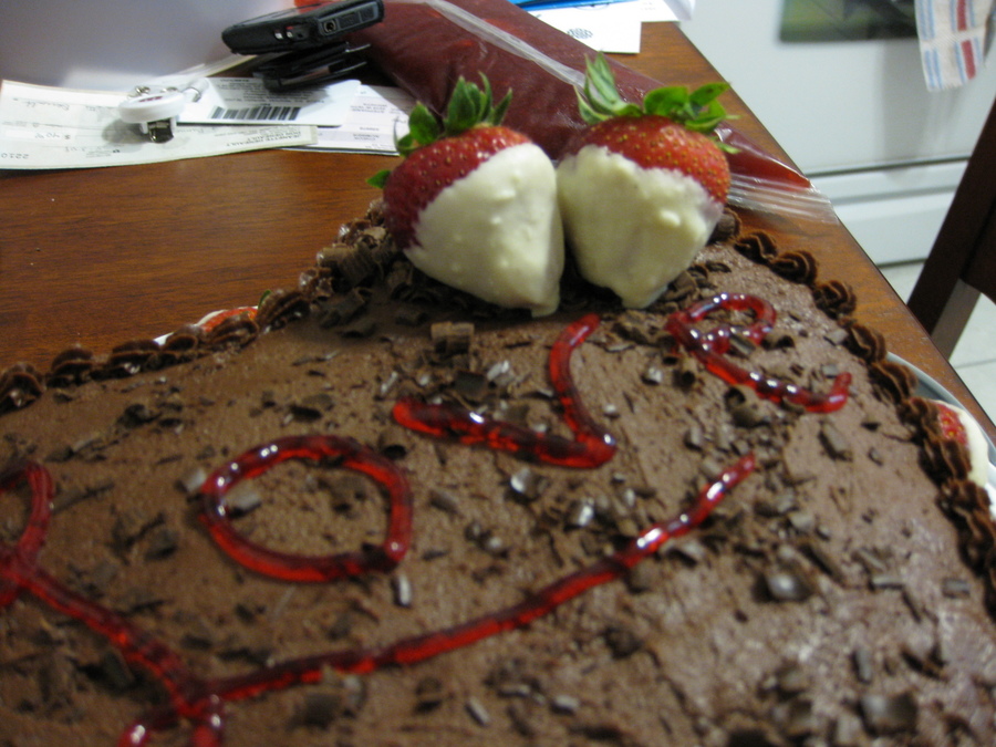 3Rd Anniversary Cake - CakeCentral.com