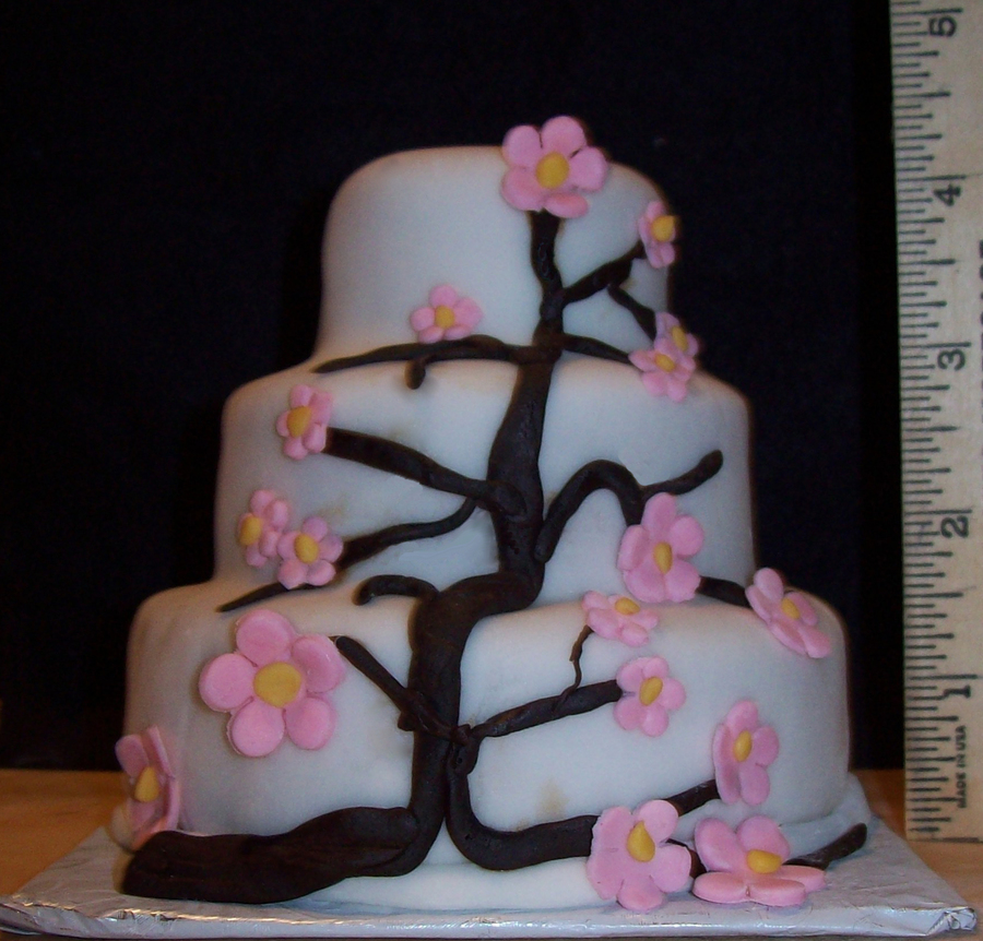 Mini Cherry Blossom - CakeCentral.com