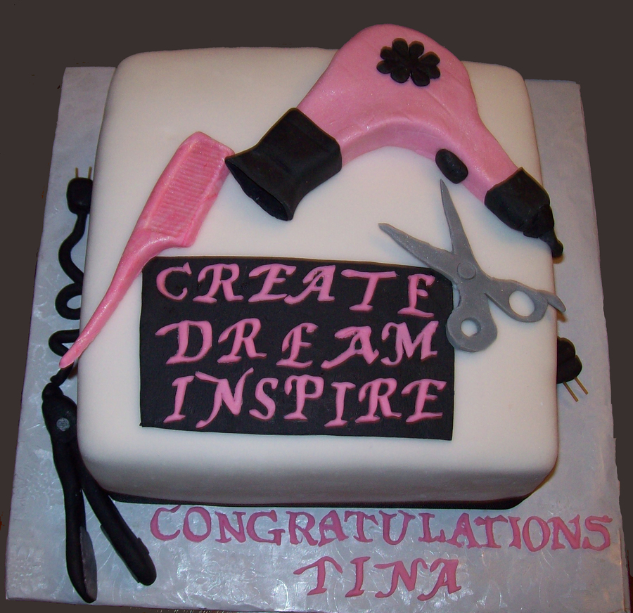 Cosmetology Graduation - CakeCentral.com