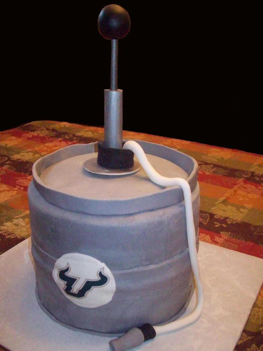 Beer Keg - CakeCentral.com