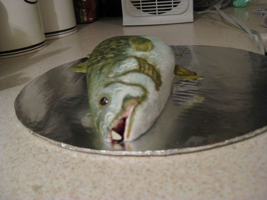 Speckled Trout Cake - CakeCentral.com