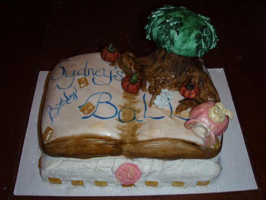 Birthday Ball Cake For A 4 Year Old - CakeCentral.com