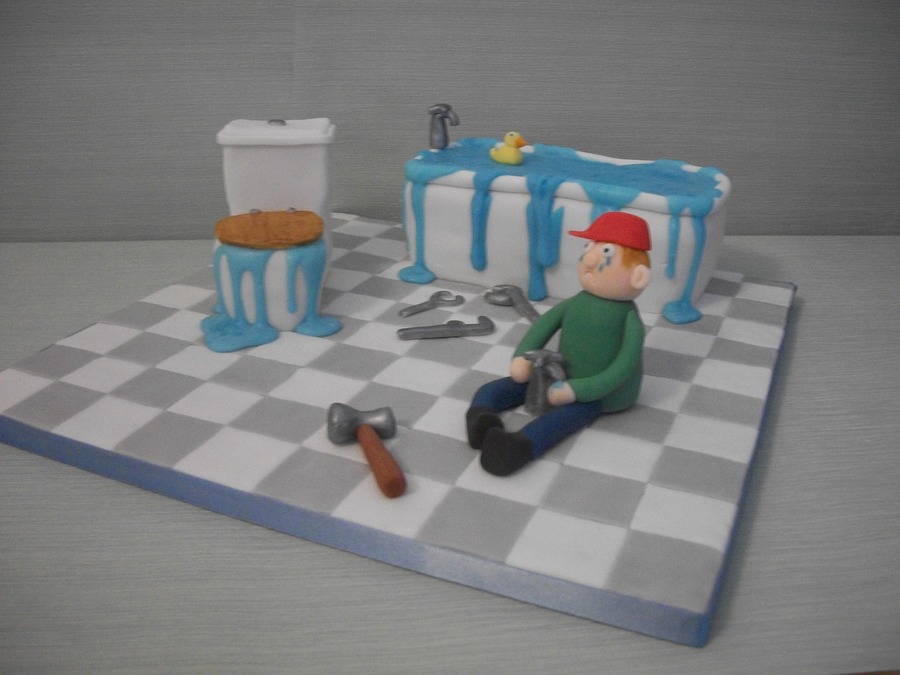 Plumbing Cake - CakeCentral.com