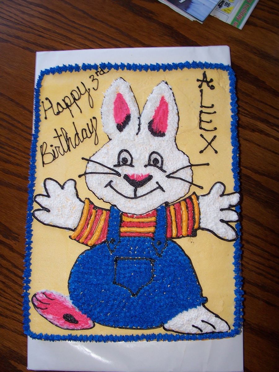 Max Birthday Cake - CakeCentral.com
