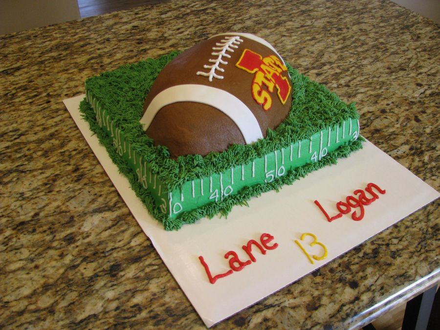 Iowa State Football Cake - CakeCentral.com
