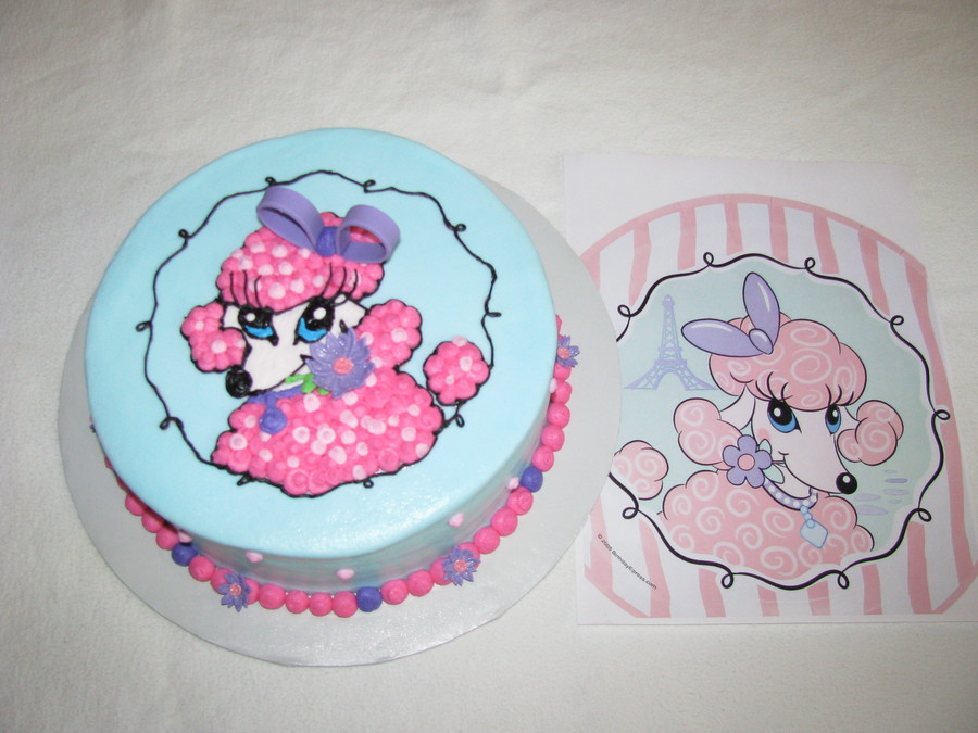 Poodle Cake - CakeCentral.com