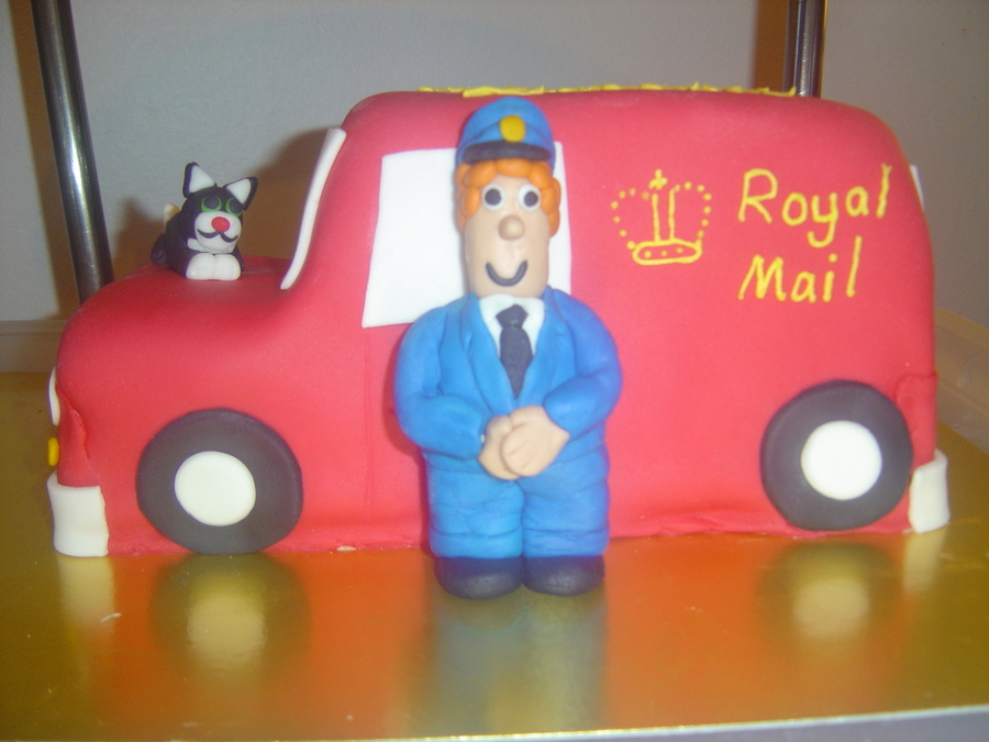 Postman Pat Cake - CakeCentral.com
