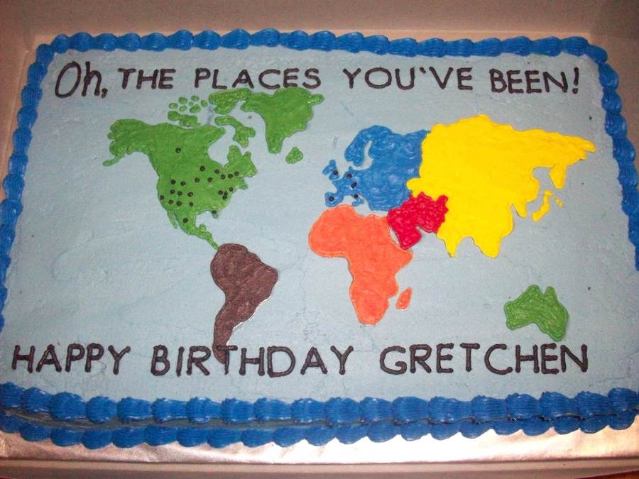 World Map - CakeCentral.com