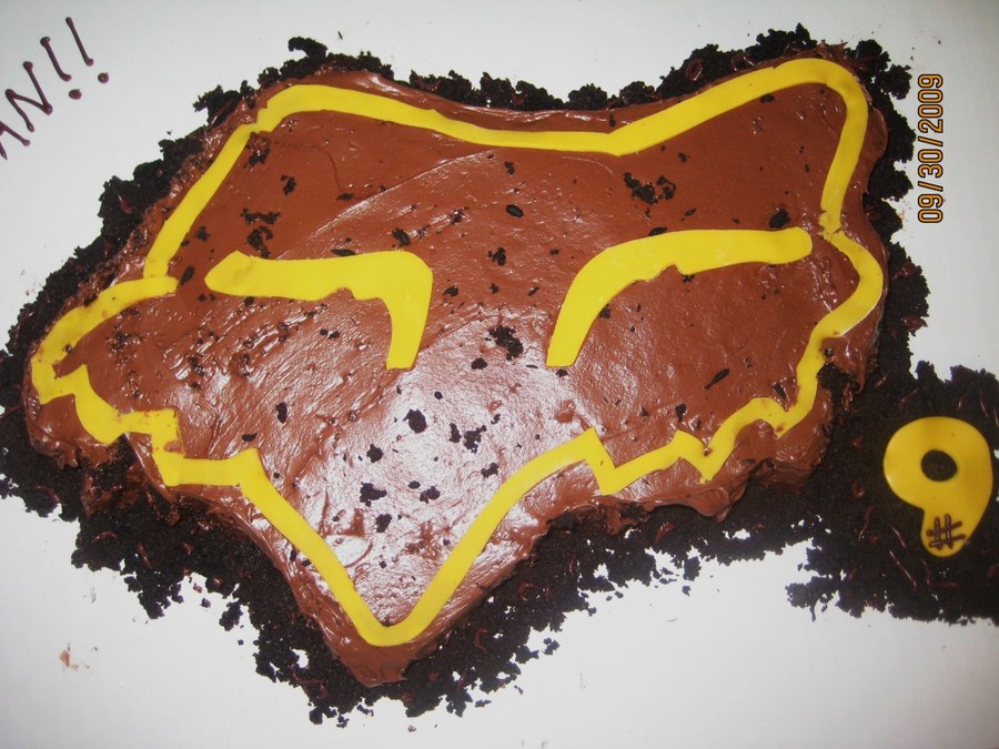 Fox Racing Dirt Cake - CakeCentral.com