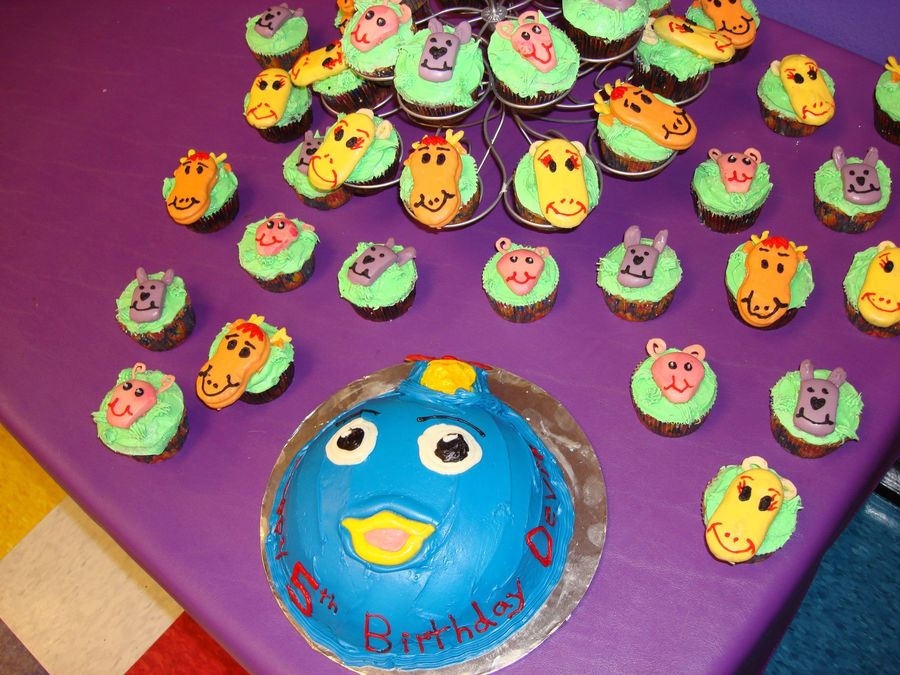 Backyardigan's Birthday Cake - CakeCentral.com