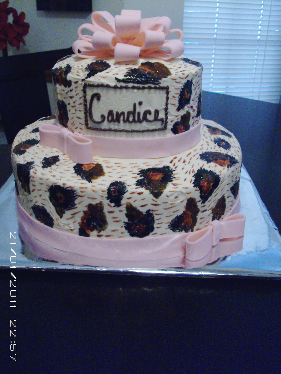 Leopard Print - CakeCentral.com