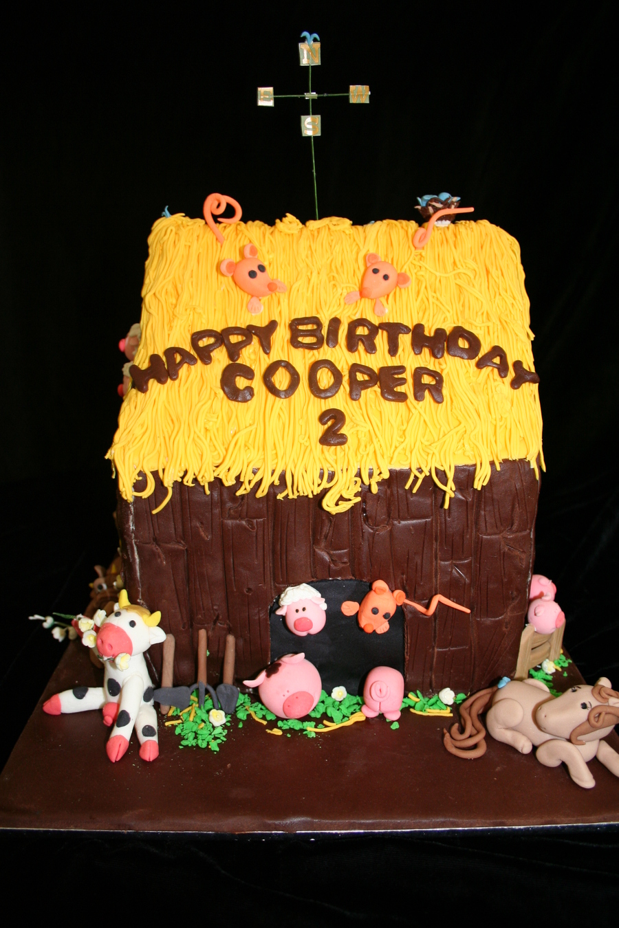 Barnyard Cake - CakeCentral.com