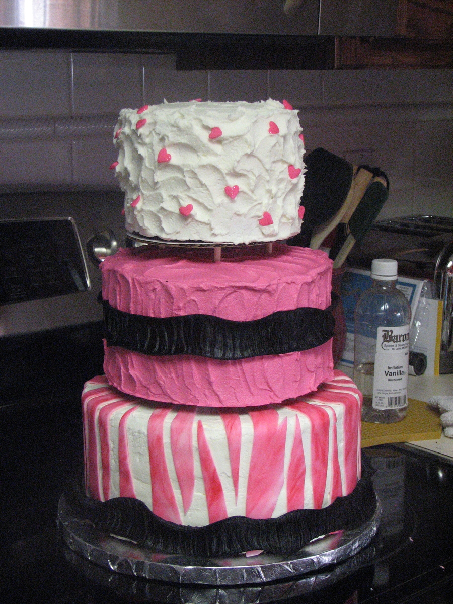 13Th Birthday Cake - Pink Theme - CakeCentral.com