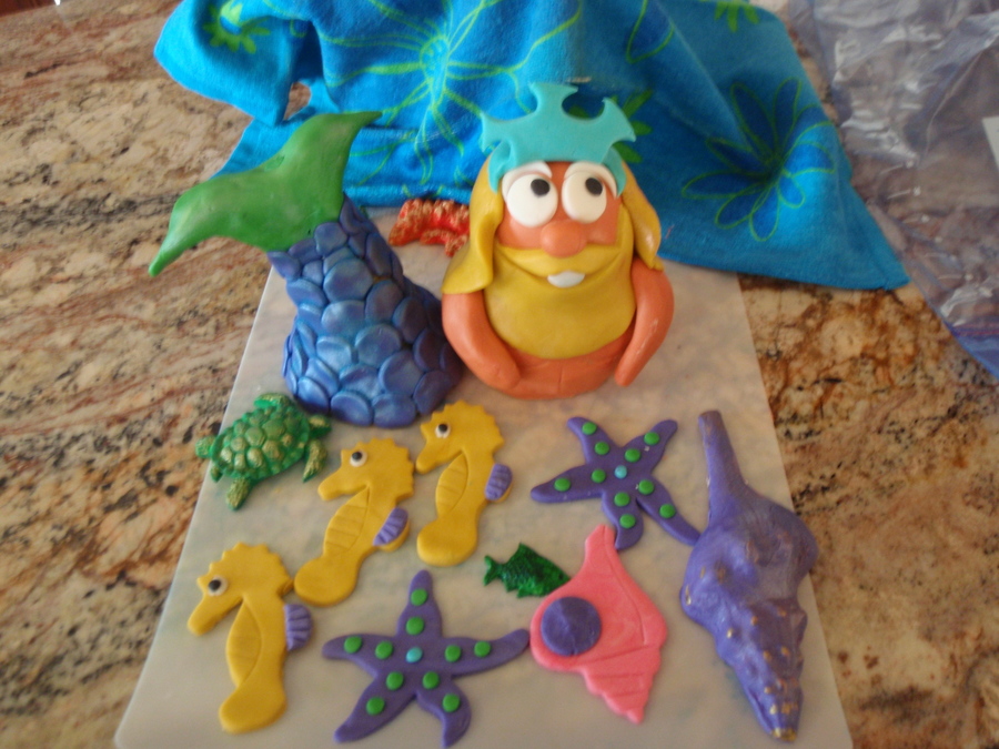 Neptune Of The Sea - CakeCentral.com