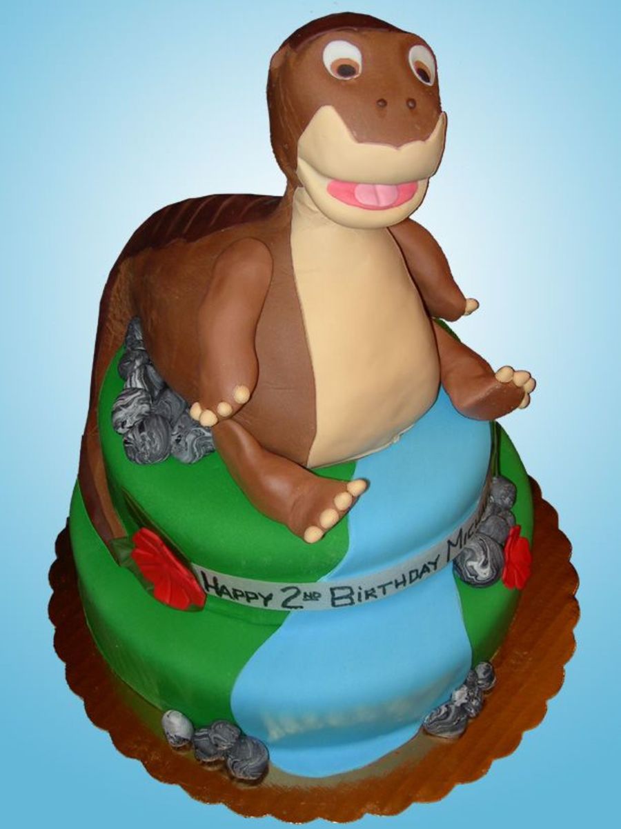 The Land Before Time Cake - CakeCentral.com