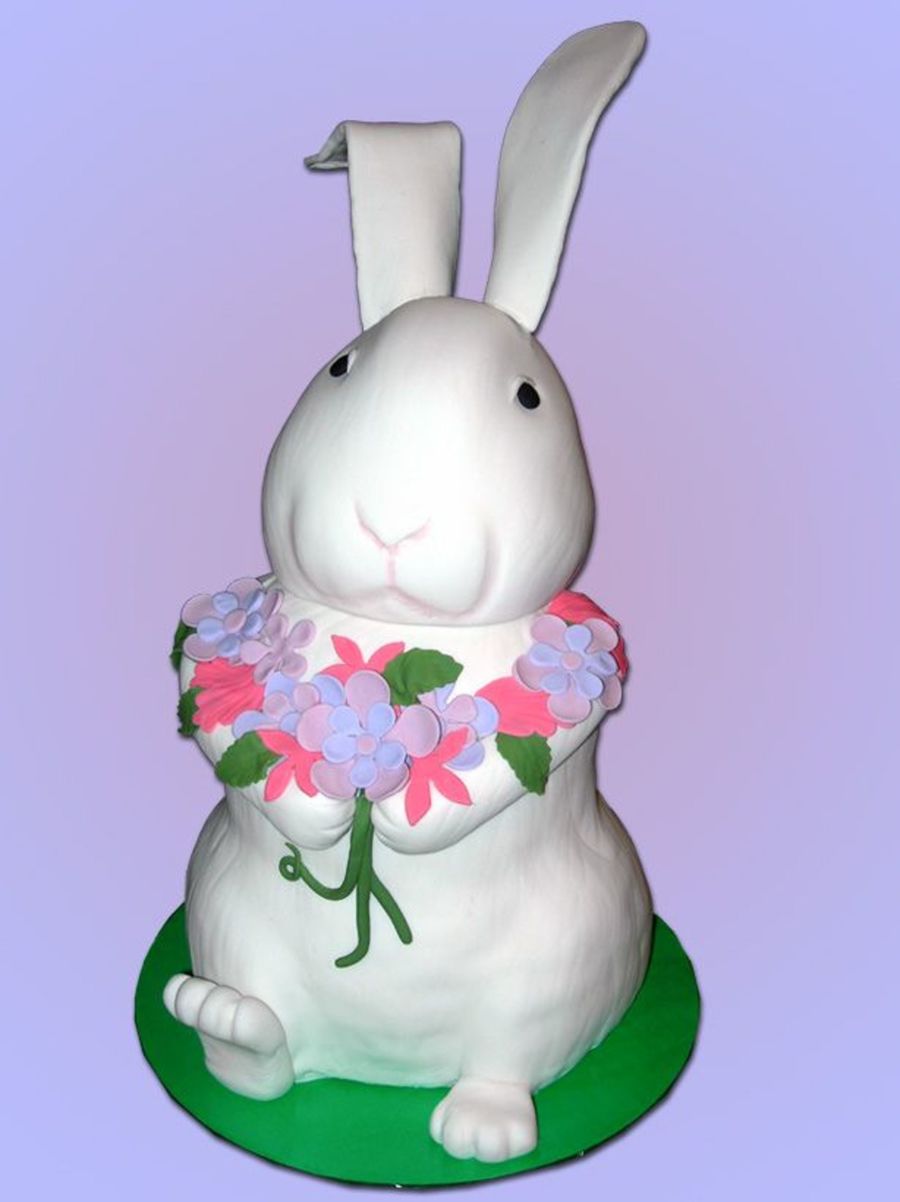 Girlie Bunny - CakeCentral.com
