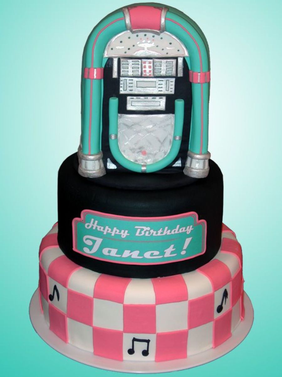 Sock Hop Birthday - CakeCentral.com