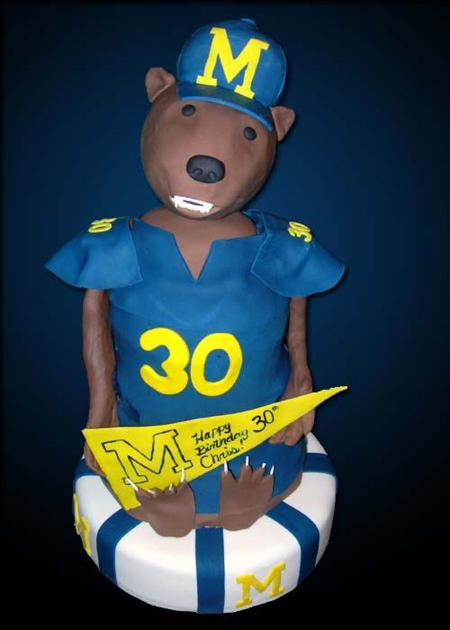 Michigan Fan's 30Th Birthday - CakeCentral.com