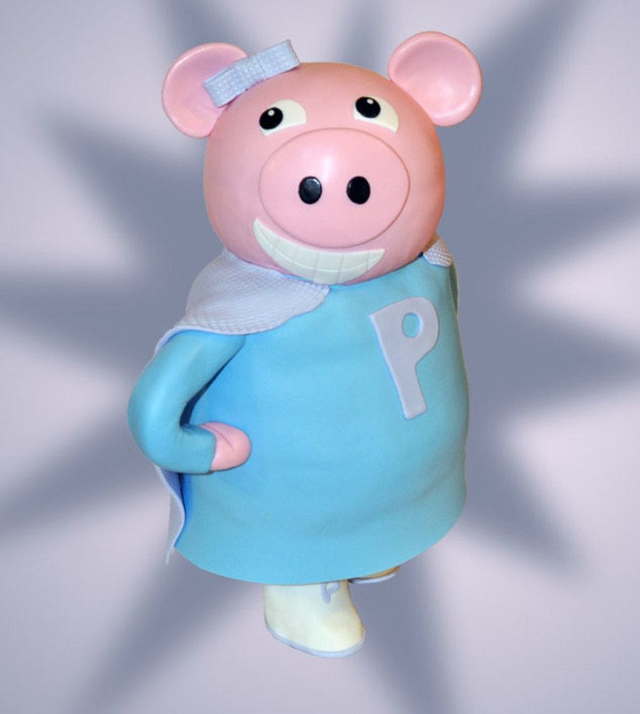 Superpiggy!! - CakeCentral.com