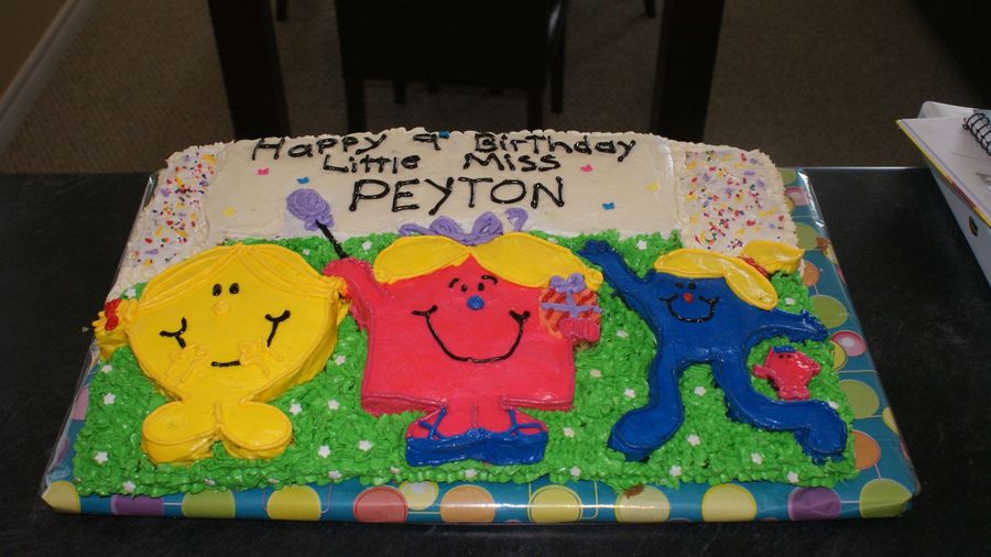 "little Miss" Cake - CakeCentral.com