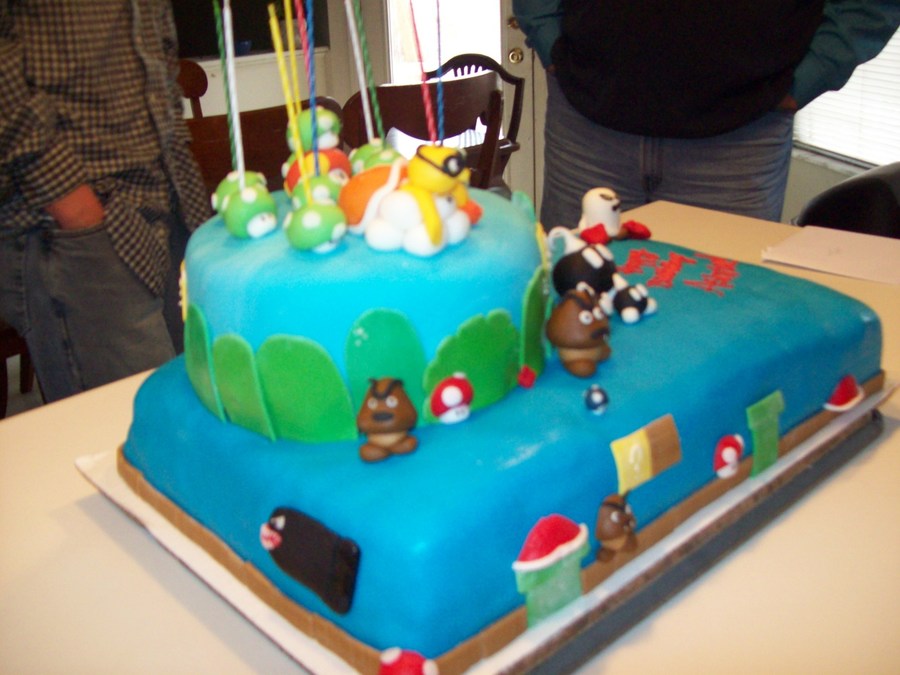 Super Mario Bros Wii - CakeCentral.com