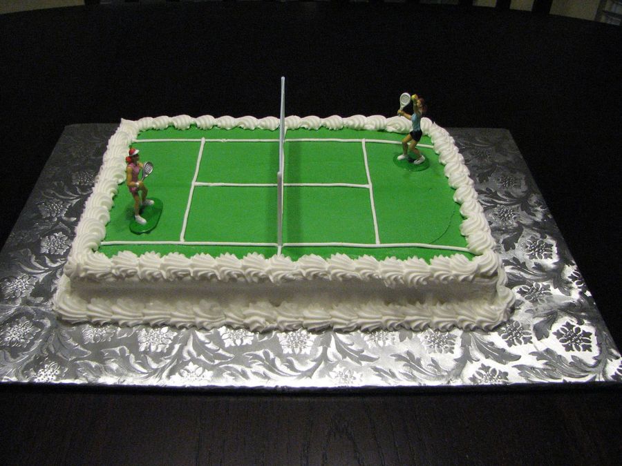 Tennis Cake - CakeCentral.com