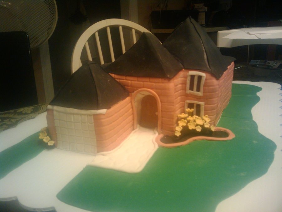 Housewarming Cake - CakeCentral.com