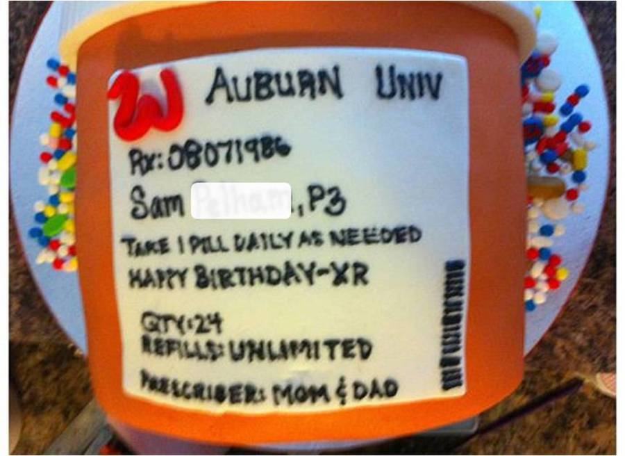 Pill Bottle Cake - CakeCentral.com