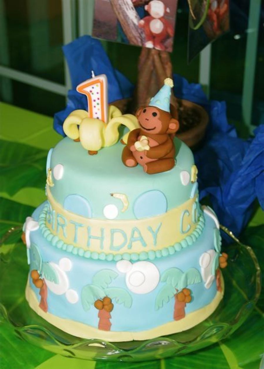Conner's First Birthday Cake! - CakeCentral.com