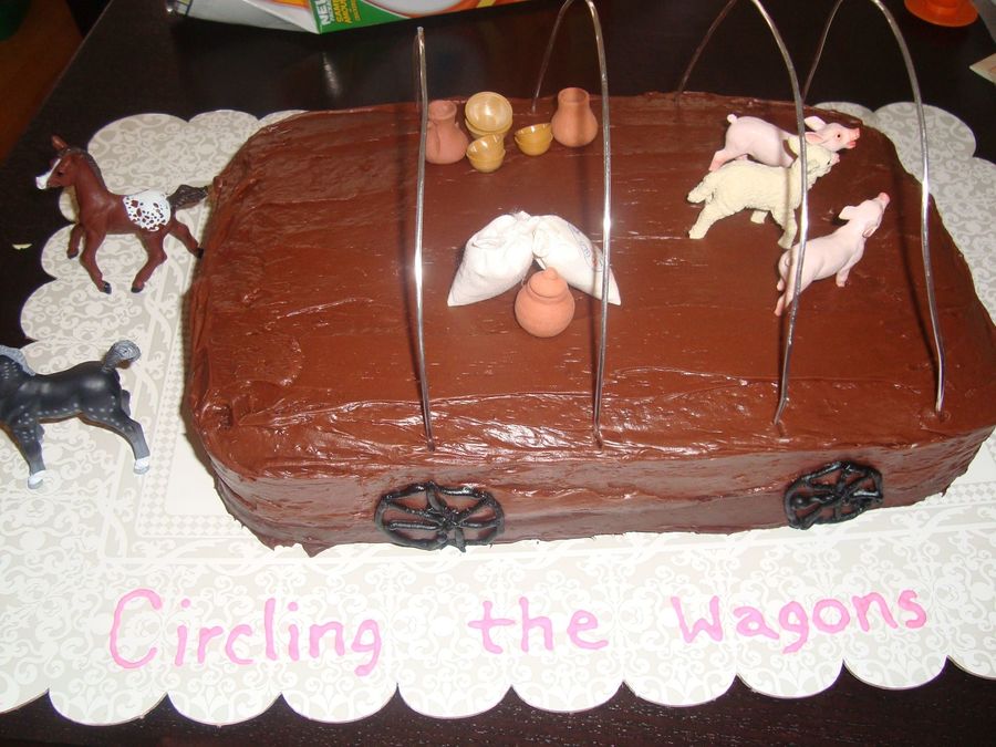 Wagon Cake - CakeCentral.com