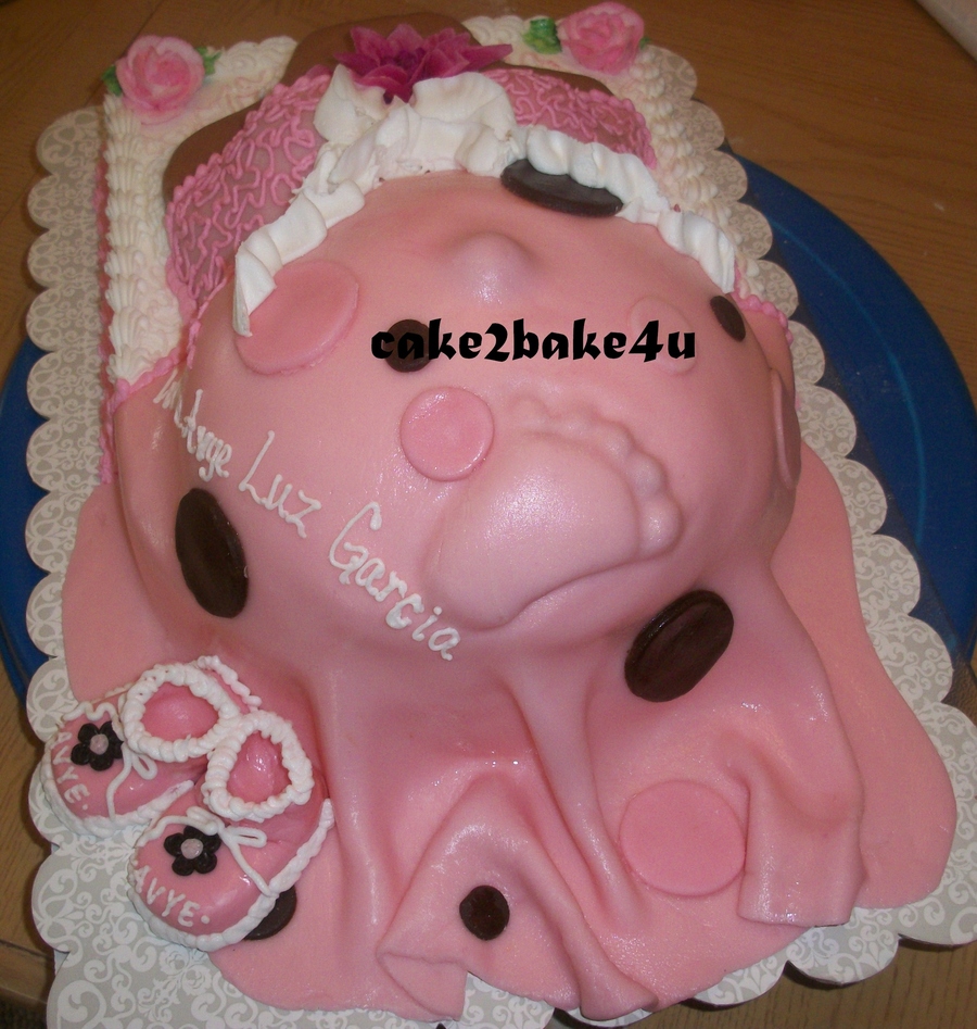 Pregnant Belly - CakeCentral.com