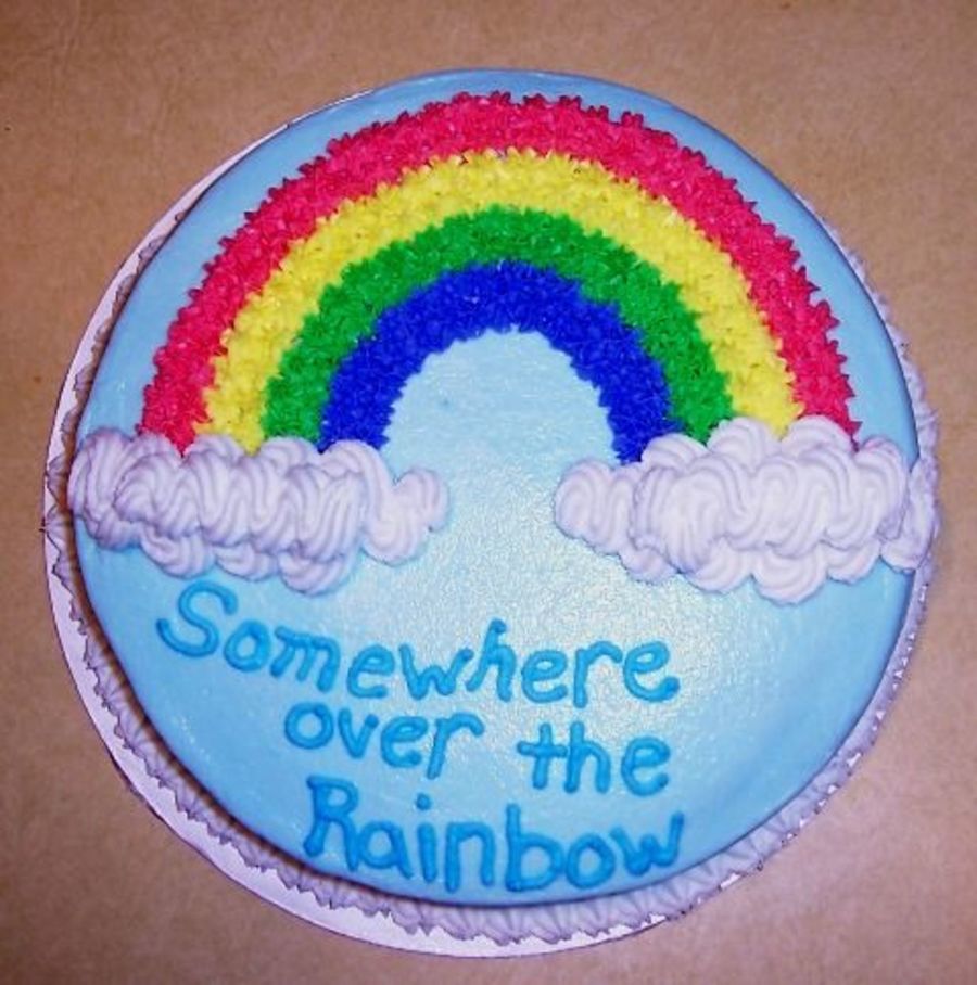 Rainbow Cake - CakeCentral.com
