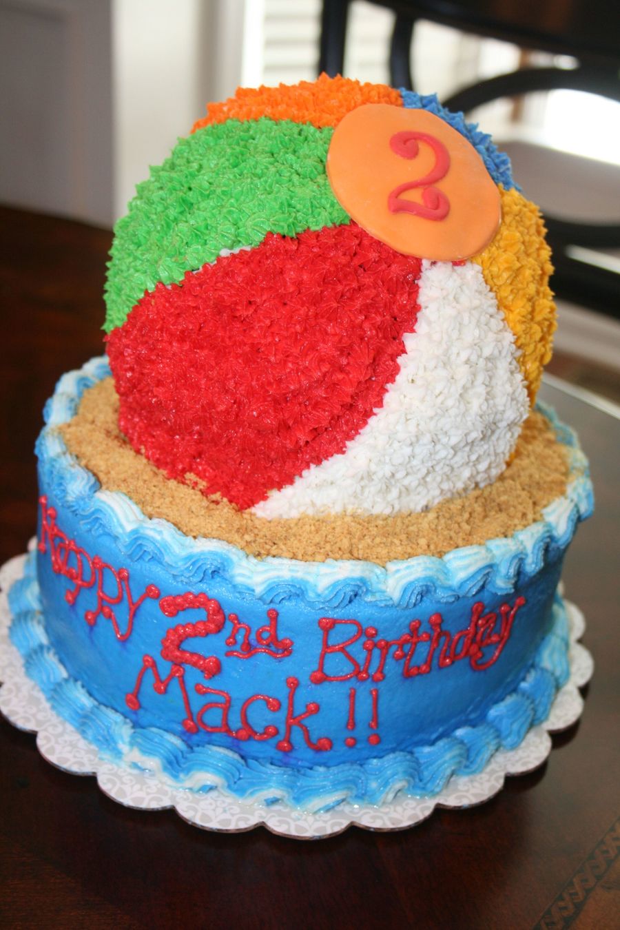 Beach Ball - CakeCentral.com