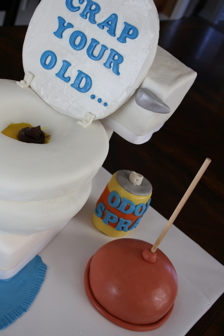 Toilet Cake - CakeCentral.com