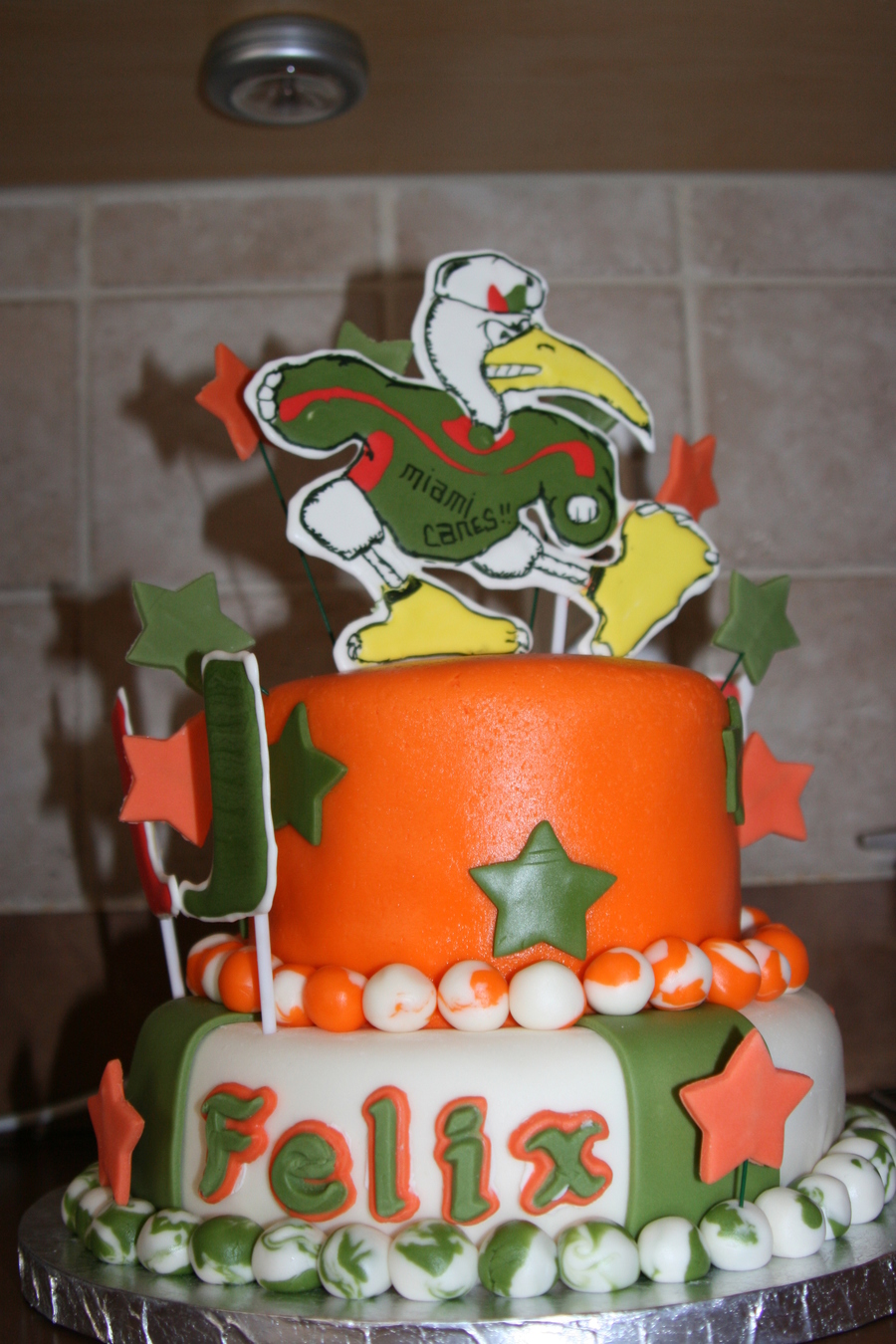 Miami Hurricane Cake! - CakeCentral.com