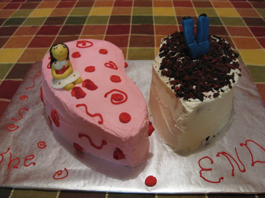 Divorce Cake - CakeCentral.com
