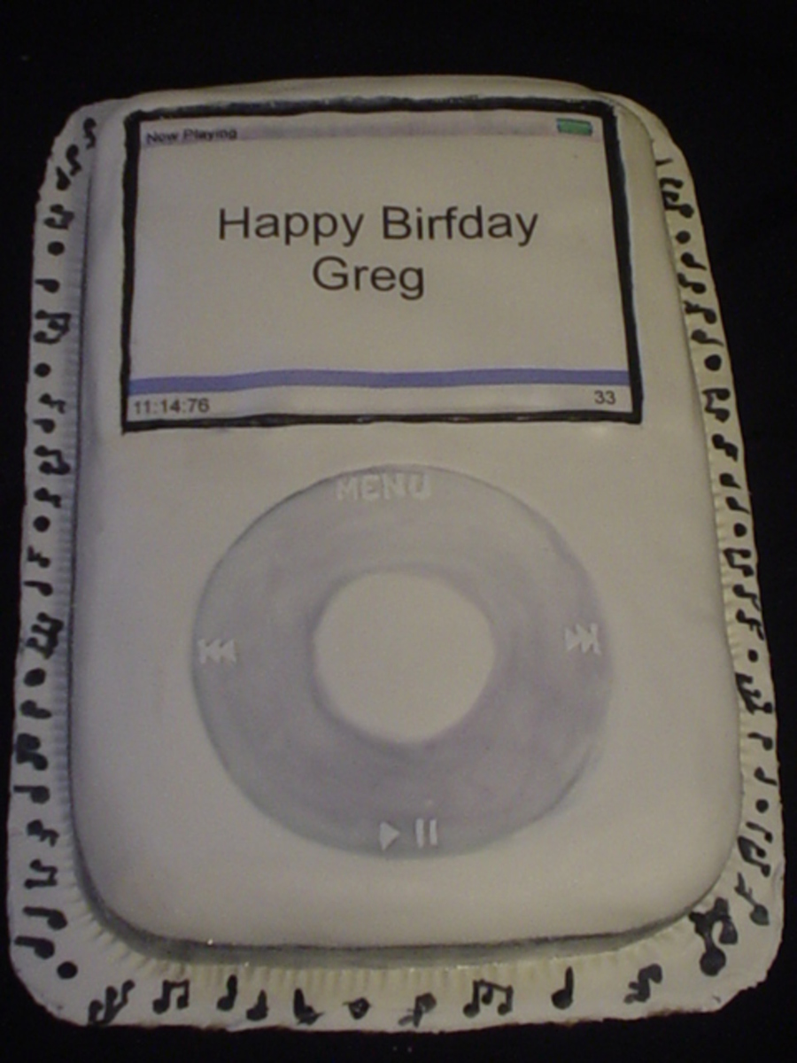 Ipod Cake - CakeCentral.com