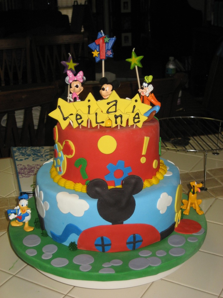 Mickey Mouse Clubhouse Cake - CakeCentral.com
