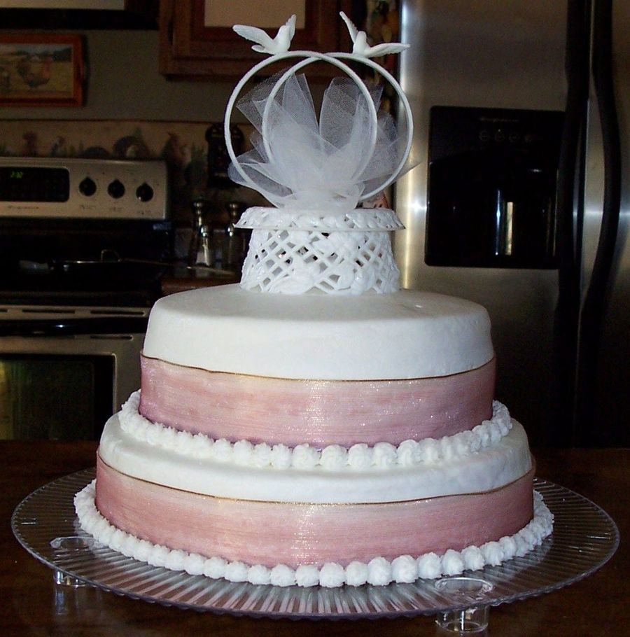 Simple Anniversary Cake - CakeCentral.com