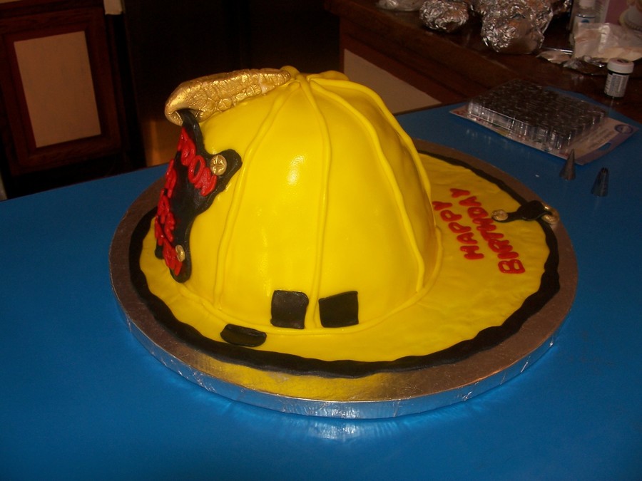 Firefighters Helmet - CakeCentral.com