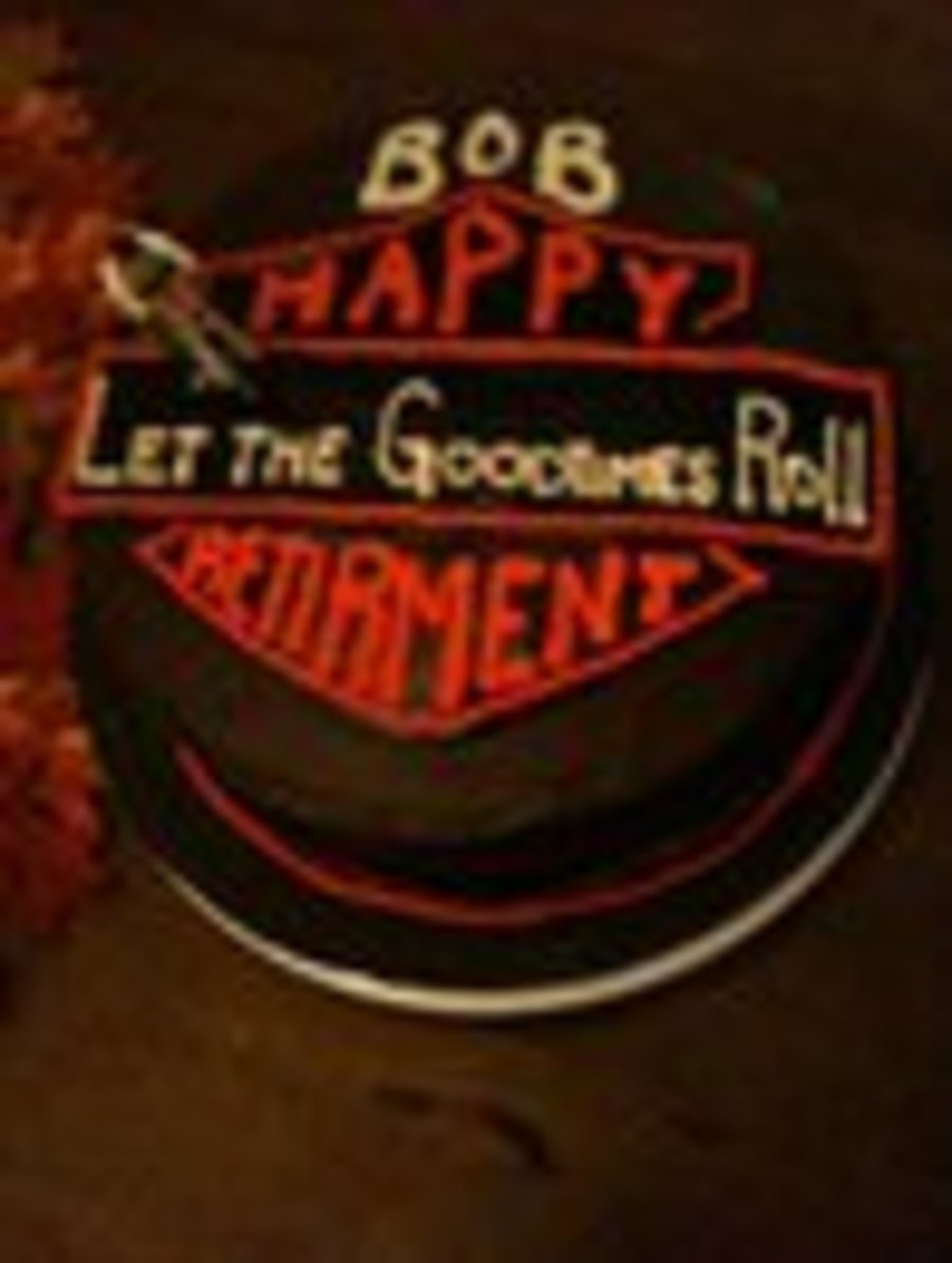 Harley Retirement Cake - CakeCentral.com