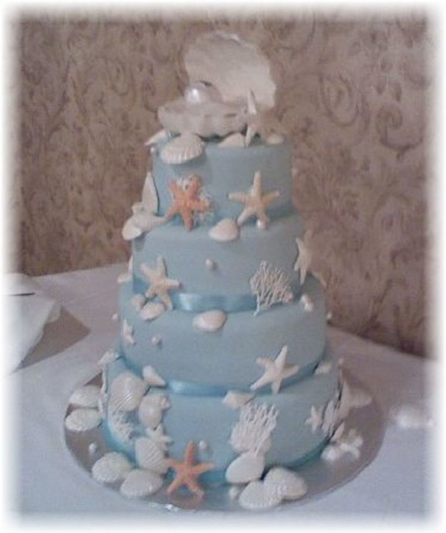 Sea Shell Cake - CakeCentral.com