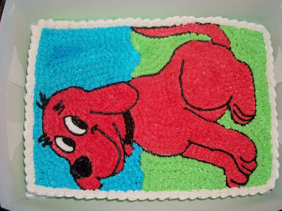 Clifford The Big Red Dog - CakeCentral.com