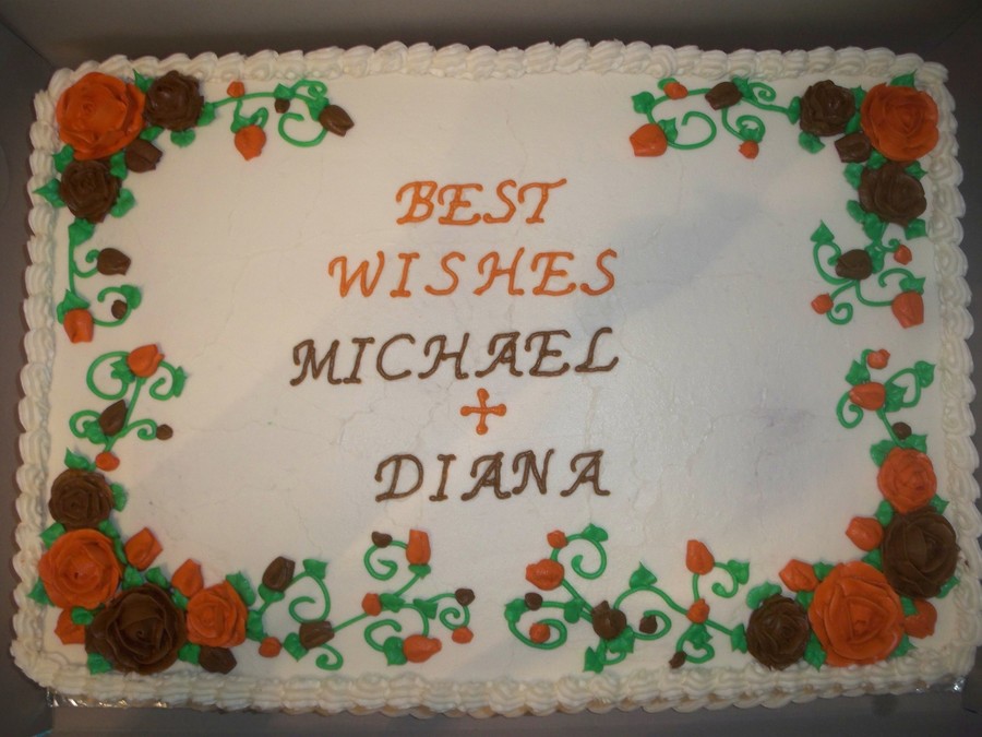 Bridal Showeer Sheet - CakeCentral.com