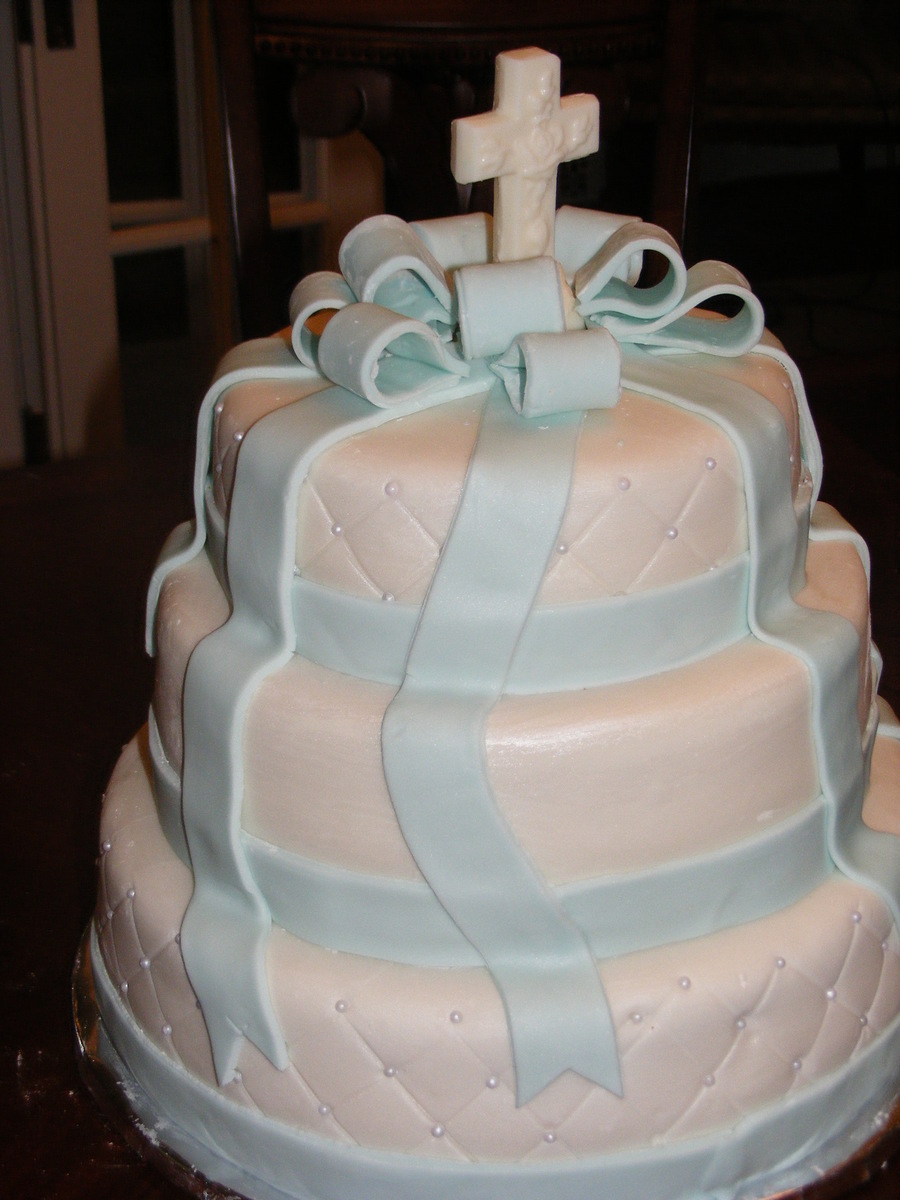 Baby Boy Baptism - CakeCentral.com