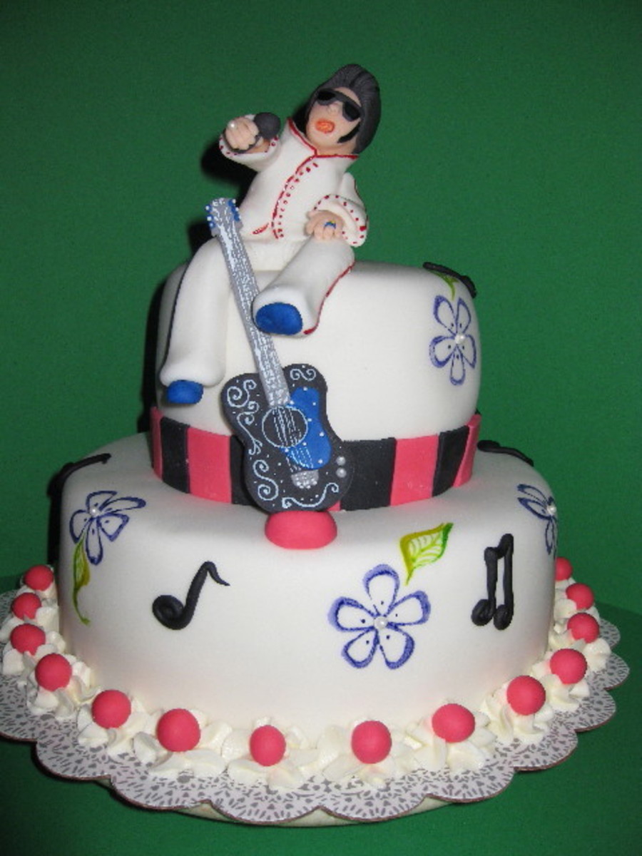 Elvis Birthday Cake - CakeCentral.com