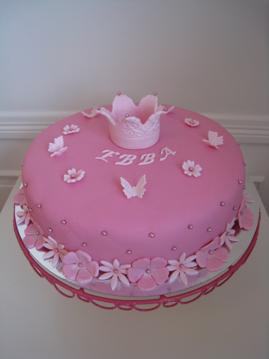 Pink Cake For A Princess - CakeCentral.com
