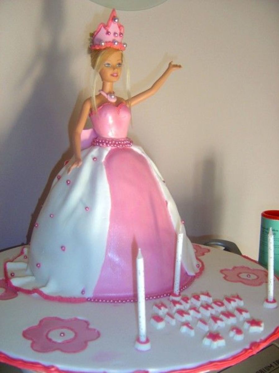 Barbie Princess Cake - CakeCentral.com