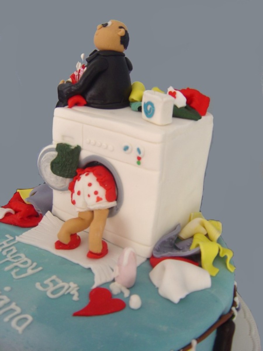 Washing Day Birthday Cake - CakeCentral.com